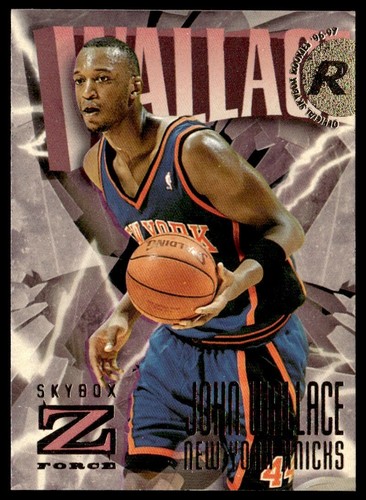 1996-97 SkyBox Z-Force John Wallace RC #166 New York Knicks | eBay