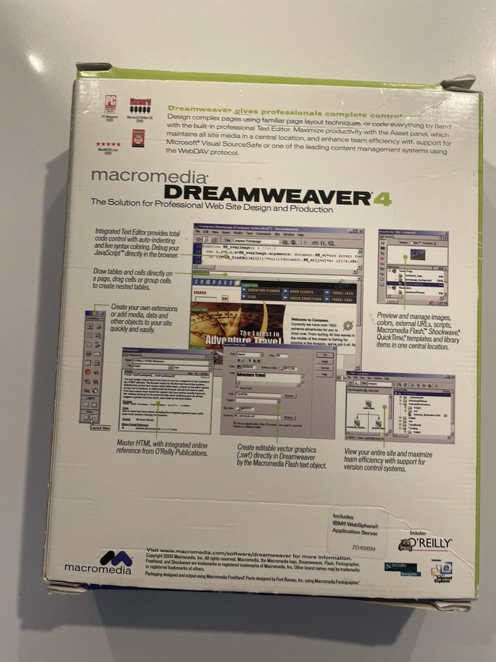 Macromedia Dreamweaver 4 Professional Web Site Design and Production ...