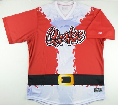 OT Sports Rancho Cucamonga Quakes Christmas In July Baseball Jersey ...