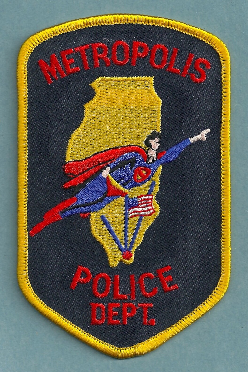 METROPOLIS ILLINOIS POLICE SHOULDER PATCH SUPERMAN | eBay