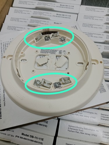 10PC Siemens DB-11/11E Detector Base P/N 500-094151 - New with Surface ...