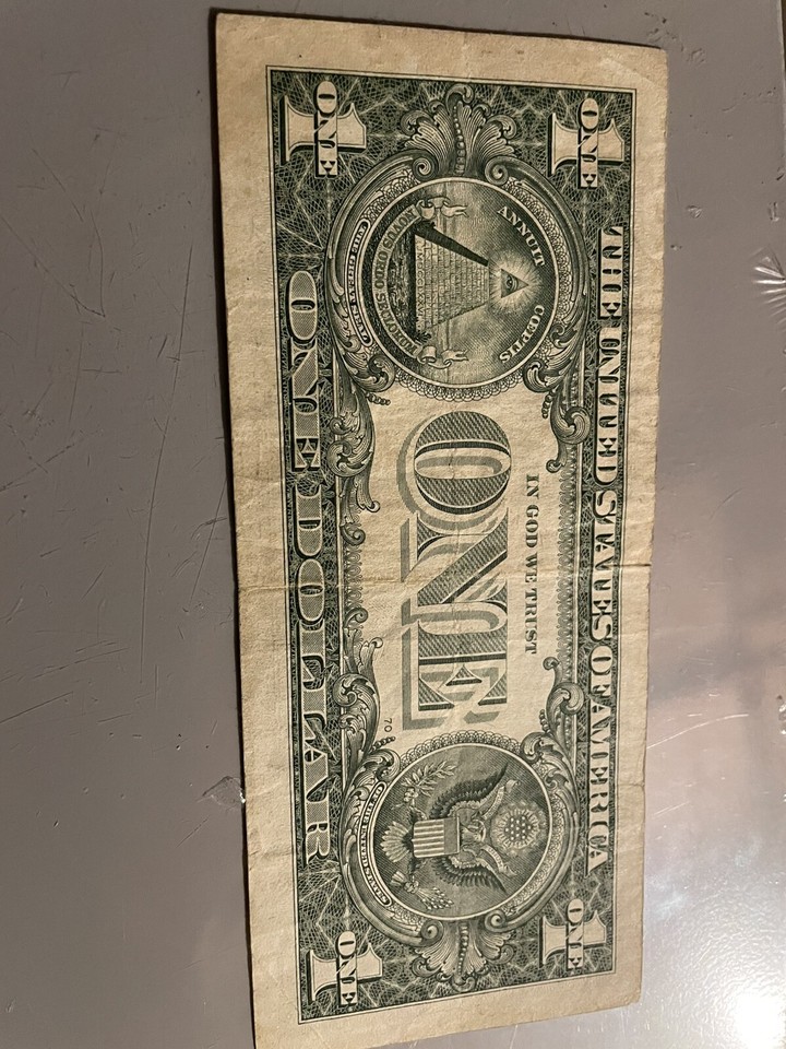 2013 $1 Dollar Bill NEAR SOLID SERIAL NUMBER | eBay