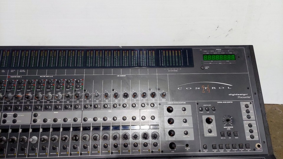 Digidesign Focusrite MC124 Control24 Protools Professional Mixer ...