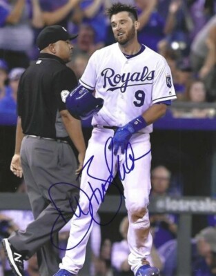 Signed 8x10 DREW BUTERA Kansas City Royals Autographed photo - COA | eBay