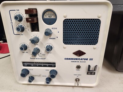 Gonset Communicator III Receiver for Parts or Repair, FREE SHIPPING | eBay