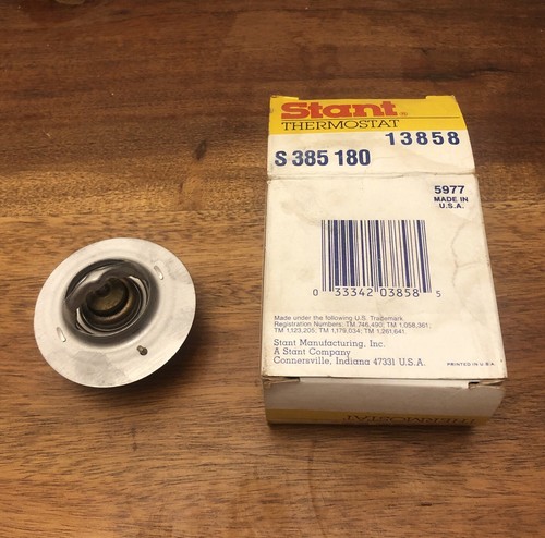 NOS - STANT 13858 Engine Coolant Thermostat 180° F. | eBay