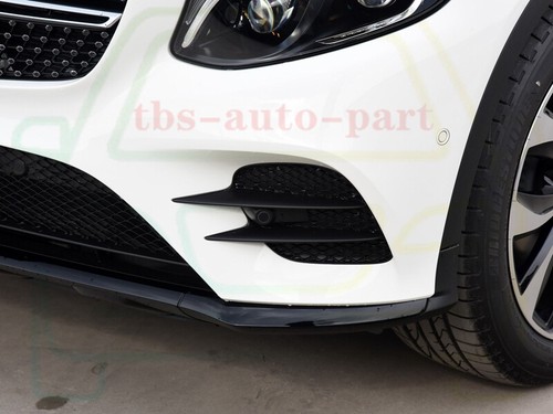 Gloss Black Left Front Bumper Moulding Trim For Mercedes X253 GLC 2016 ...