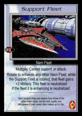 Babylon 5: Support Fleet (Narn) [Ungraded] from set The Shadows B5 ...