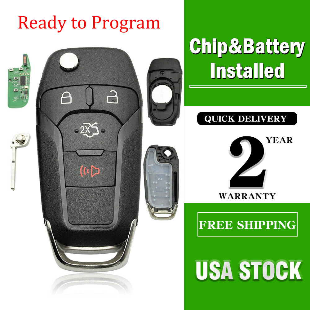 1-2Pcs For 2013 2014 2015 2016 Ford Fusion Keyless Entry Car Remote ...