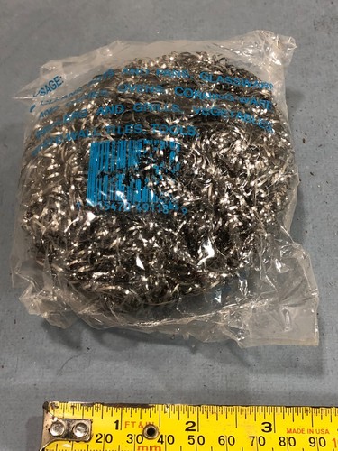 24 pcs Stainless Steel Pot Scrubber Metal Wire Cleaning Ball Kitchen ...