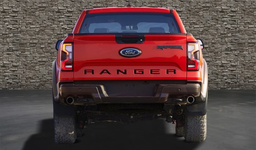 Ford Ranger 2022-23 next gen Raptor & Wildtrack tailgate insert ...