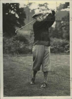 Press Photo First Annual Tournament English Golfers Society for 55 Year ...