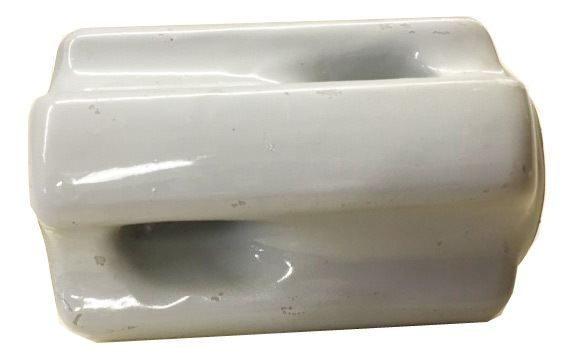 ROHN 502 Guy Line Insulators - Guy Strain Insulator - Porcelain for ...