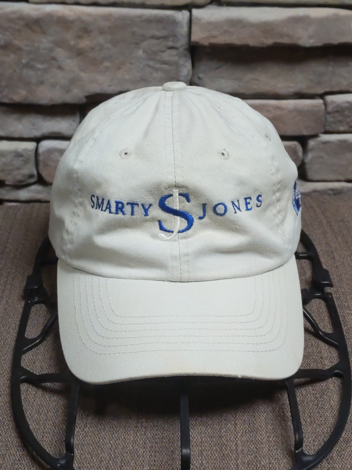 Vintage Smarty Jones Strapback Hat Someday Farm Headmaster Tag 2004 Derby Winner | eBay