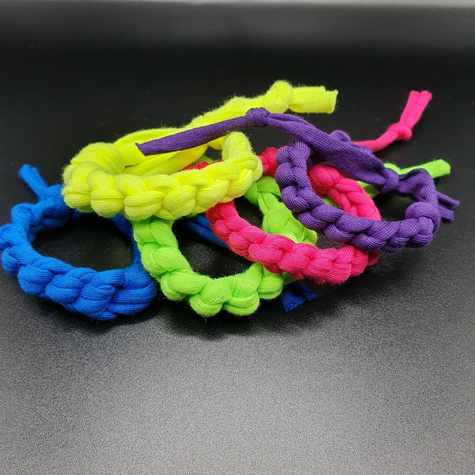 1x fabric chewelry chew bracelet adhd Autism anxiety stimming ...