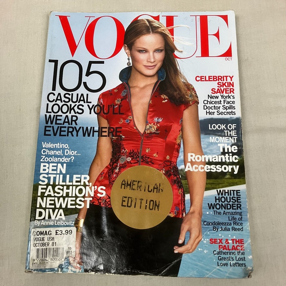 Vogue UK/USA Fashion Magazine 1980s 1990s 2000s 2010s Choose Issues ...