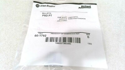 ALLEN-BRADLEY 60-1792 ONE SHOT MODULE, FOR 42MR PHOTOHEADS, .005-.5SEC ...