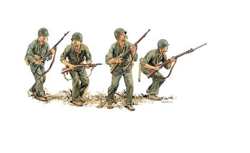 Dragon 6379 - 1/35 WWII Figurenset US Marines - Guadalcanal 1942 -Neu ...