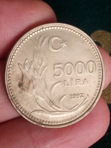 COIN / TURKEY / 5000 LIRA 1992 Ataturk Kayihan coins | eBay