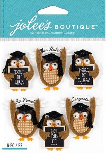 Jolee's GRADUATION Stickers Graduate High School College Diploma Degree ...
