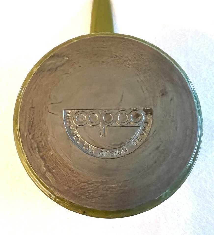 Copco Michael Lax Design Olive Green Enamel 2 Cup Cast Iron Sauce Pot ...