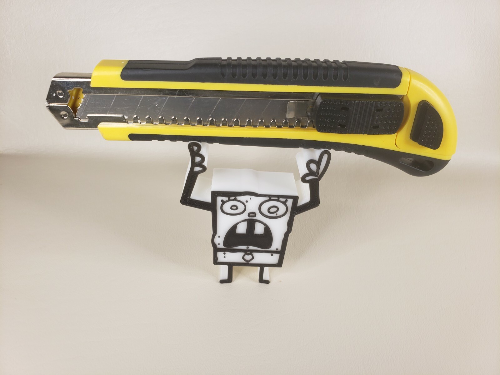 3D Printed Doodle Bob PEN HOLDER PLA Big Mouth Marker Pencil DOODLEBOB ...
