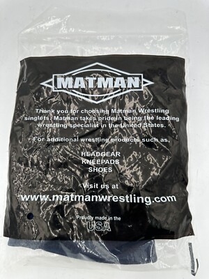 Matman Wrestling Singlet Navy Blue Youth Lycra Size 4 Extra Small | eBay