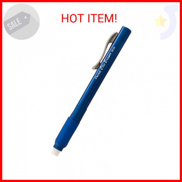 Pentel® Clic Erasers®, 5", Assorted Barrel Colors, Pack Of 3 | eBay