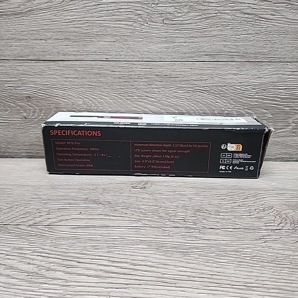 DR. OTEK Metal Detector Pinpointer MT6 PRO, IP68 Fully Waterproof ...