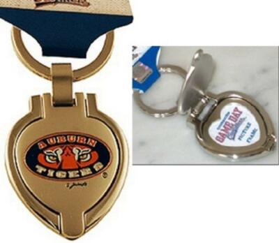 Auburn Tigers Metal Heart Locket Keychain [NEW] NCAA Key Chain Picture ...