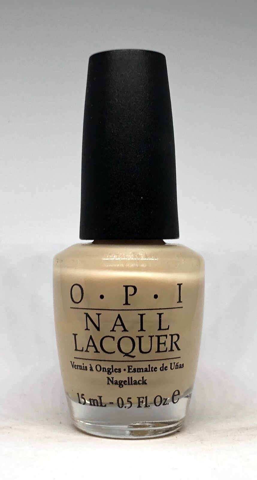 O.P.I. opi Nail Lacquer #NL H23 Just Tea-Sing! HTF (Sheer Beige Pearl ...
