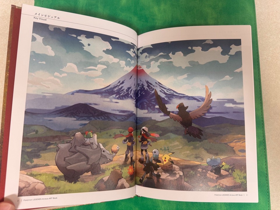 Pokemon Legends Arceus Art Book Pokemon Center Limited JP | eBay