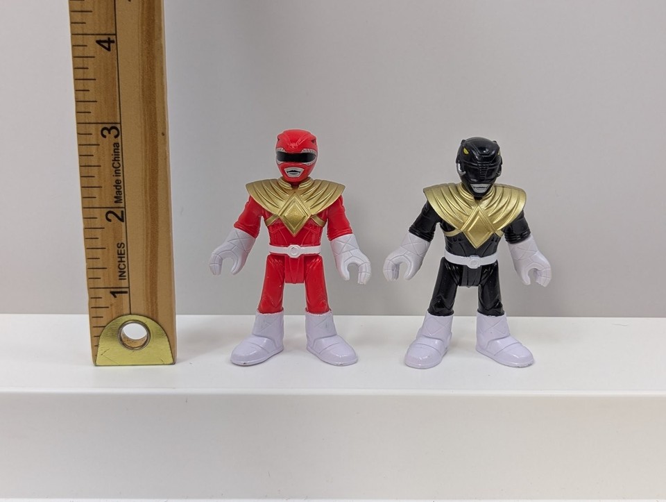 Imaginext Power Rangers Lot Figures Rita Repulsa Red Green Black Dino ...