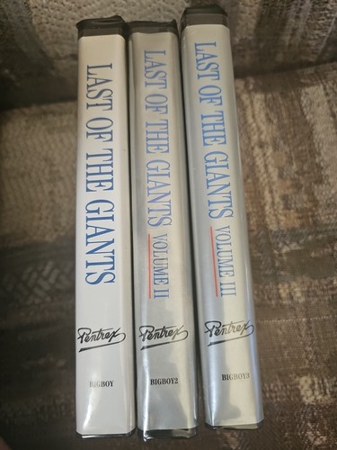 Pentrex Railroad VHS Lot Of 3 Large Clamshell, Last Of The Giants 1,2 ...