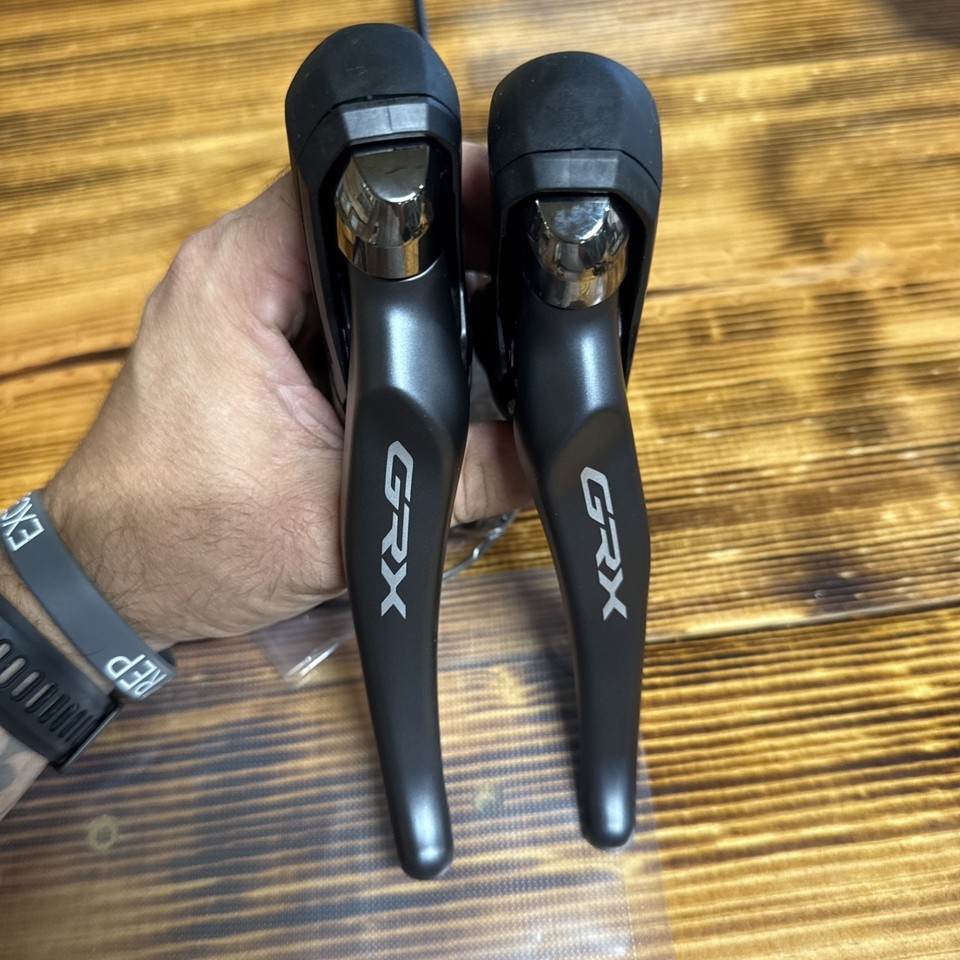 Shimano Grx Rx810 2x11 Hydraulic Disc Shifter And Brake Set 1000/1700mm ...