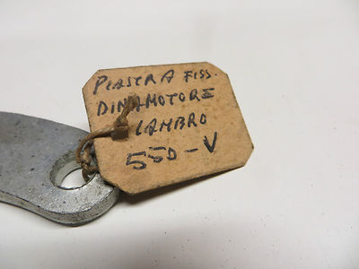 Orig.Innocenti Lambretta Three Wheeler/ Lambro 550 V Dynamo Bracket N.O ...