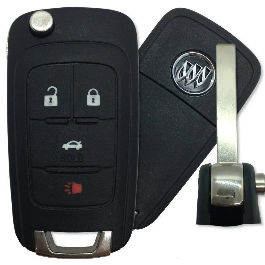 Remote Flip Key for Buick 2010 - 2017 PEPS OHT05918179 Proximity ...