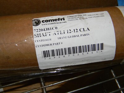 Comefri 72204381C0 Shaft ATLI 12-12 CLA New in Box | eBay