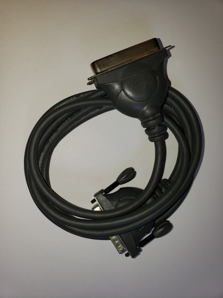 Belkin Pro 6ft IEEE-1284 DB25M/Cen36 Bi-Directional Parallel Print ...
