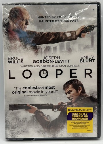 Looper DVD Widescreen Bruce Willis Joseph Gordon-Levitt Free Shipping 2012 43396413511 | eBay