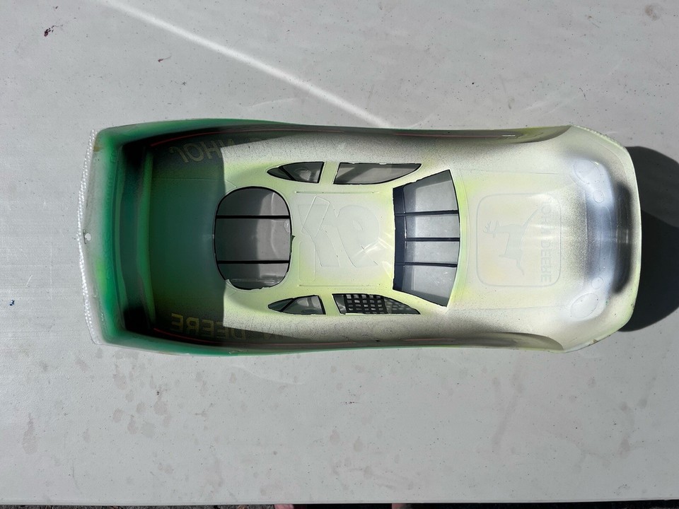 Hot Bodies Oval RC 1:10 Scale Low Profile ‘98 Taurus NASCAR Stock Car ...