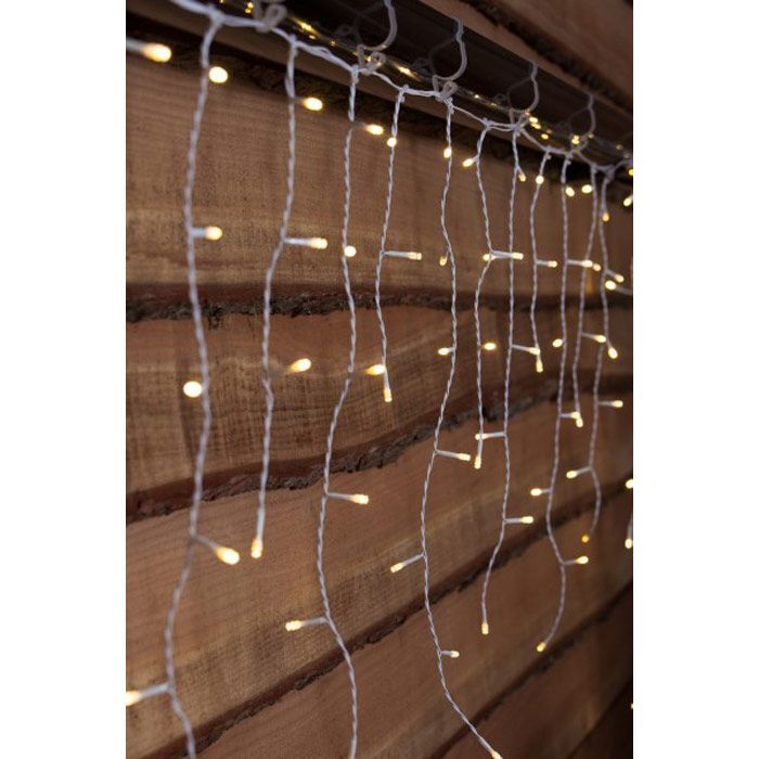 NOMA 400 Warm White Multi Function Icicle LED Christmas Lights (6816015WSW) for sale online ...