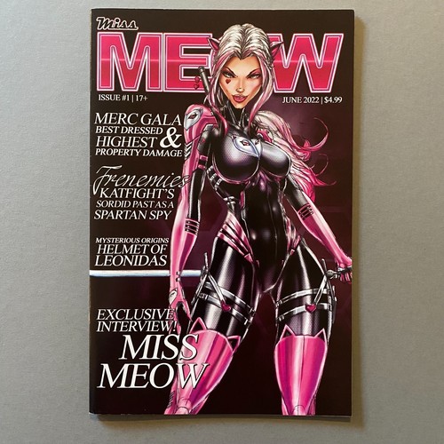 MISS MEOW 1 V2 JAMIE TYNDALL COVER ART (2022, MERC PUBLISHING) | eBay