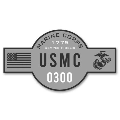 Marine Corps 0300 MOS Decal - USMC Truck Decal - Military Graphics - 8 ...