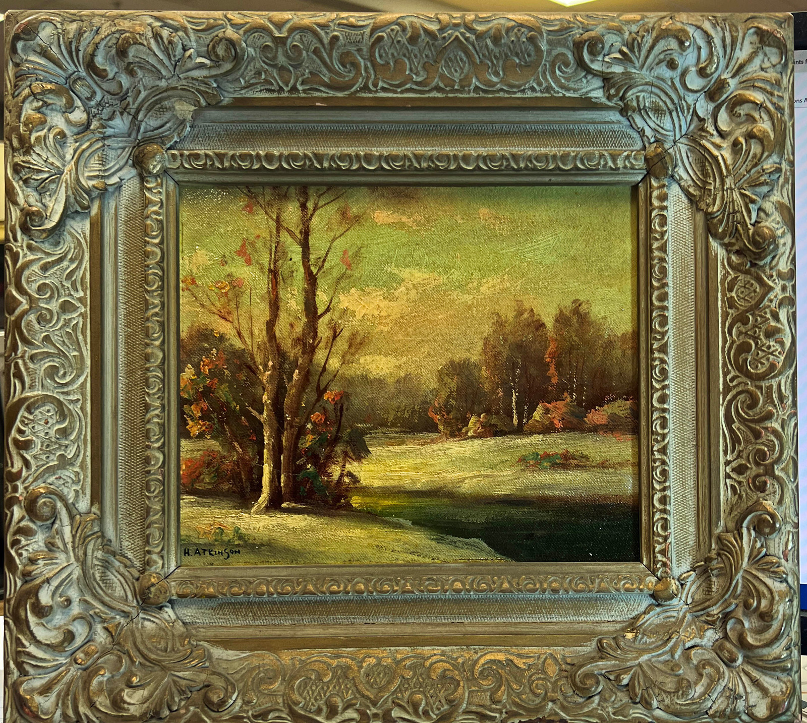 Howard Atkinson Org. Oil Painting c.1930s | eBay