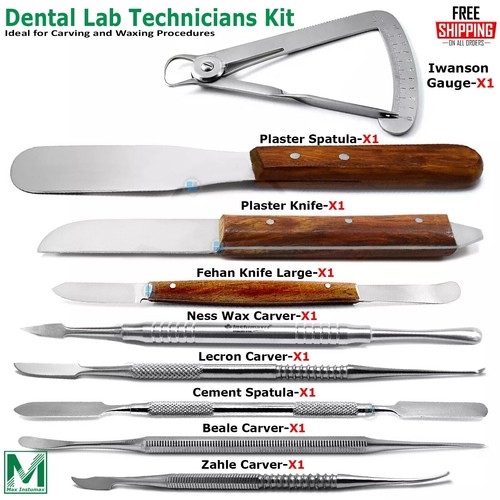 Dental Laboratory Waxing Modelling Instruments Carving Wax Carvers ...