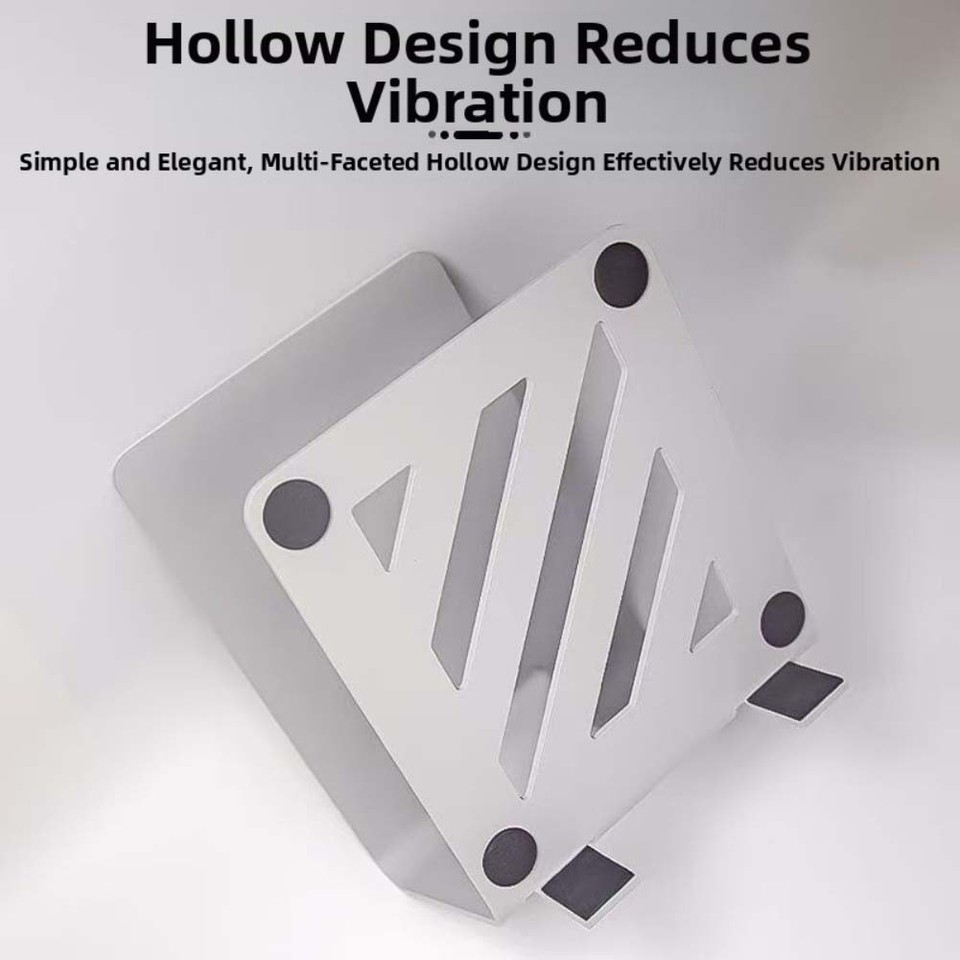 Portable Metal Speaker Stand with Shock Absorbing Sponge for Desktop ...