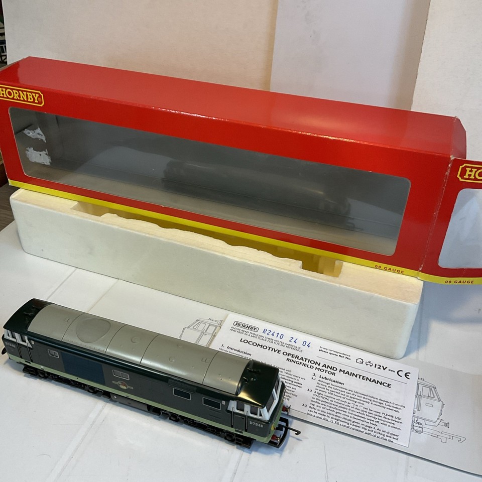 Hornby R2410 OO Gauge BR Green Class 35 Hymek D7046 | eBay UK