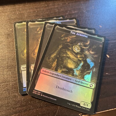 4X The Atropal (005) Tomb of Annihilation (022) Token Foil Forgotten ...
