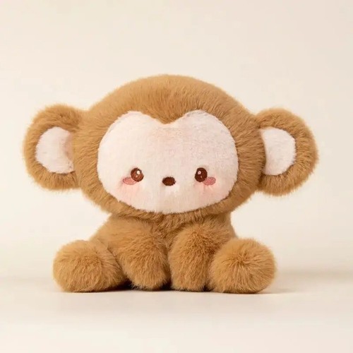 Monkey 5.5 Inch Stuffed Animal Plush Toys Toddler Fluffy Dolls Kids ...